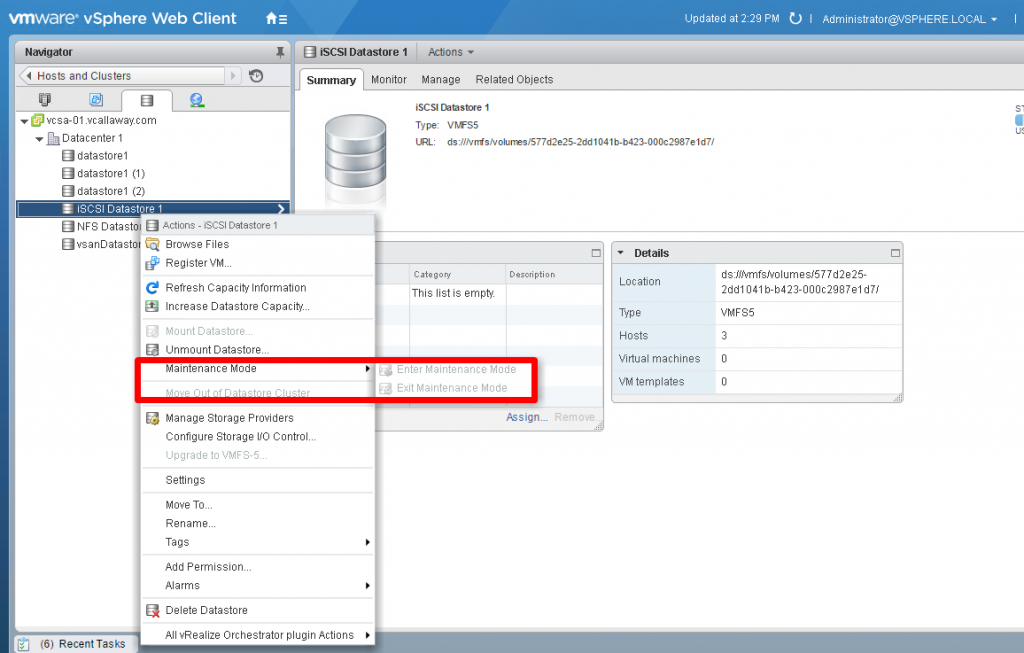 Objective 34 Perform Advanced Vmfsnfs Configurations And Upgrades